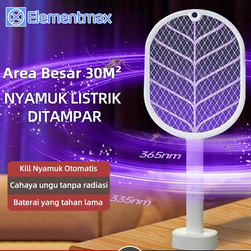 Jual Raket Nyamuk Listrik Standing / Raket Nyamuk Elektrik Cas Ori ...