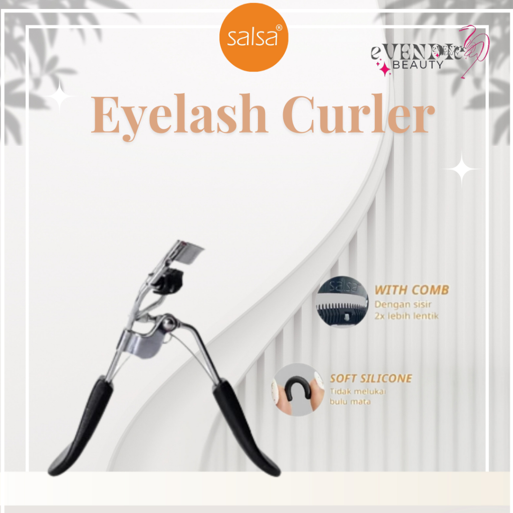 Jual READY SALSA Vinylash Pro Eyelash Curler - Penjepit Bulu Mata Jepit ...