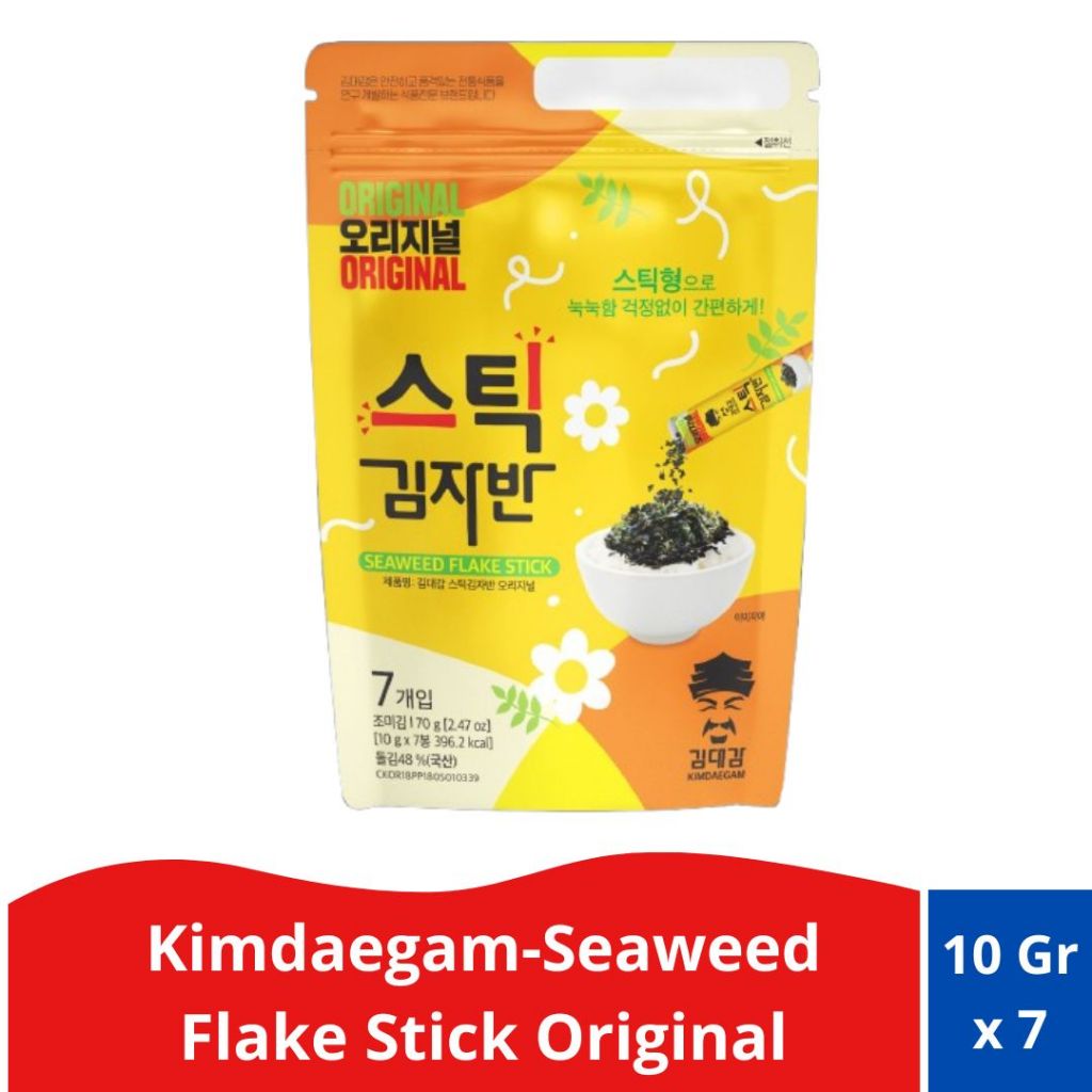 Jual Kimdaegam-Seaweed Flake Stick Original-Stik rumput laut Original ...