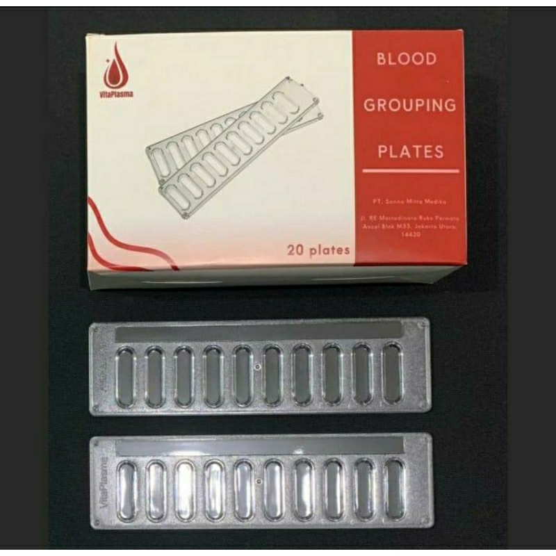 Jual Blood Grouping Plate 20's | Shopee Indonesia