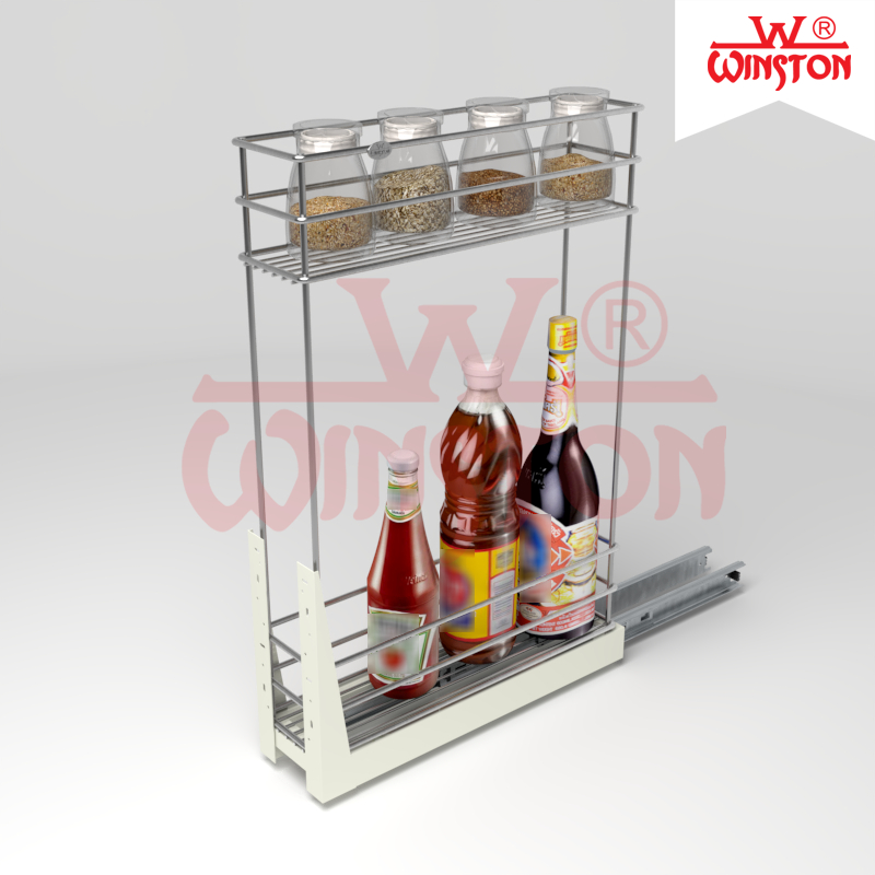 Jual Rak Tarik Botol Bumbu Dapur Stainless dan Chrome Winston WW OK ...