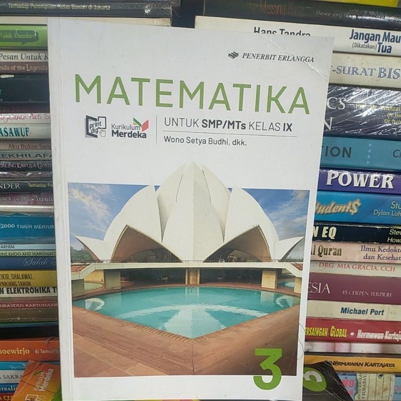 Jual MATEMATIKA SMP KELAS IX / KELAS 9 , KURIKULUM MERDEKA , BUKU ORIGINAL | Shopee Indonesia