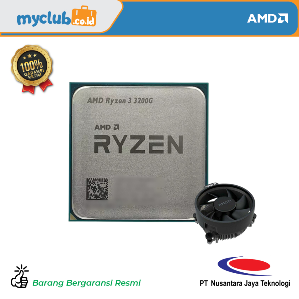 Jual AMD CPU Processor Ryzen 3 3200G MPK Wraith Stealth Cooler | Shopee Indonesia
