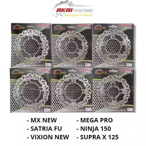 Jual Piringan Cakram Standar Disc Break Belakang Akai Racing Vixion,Mx ...