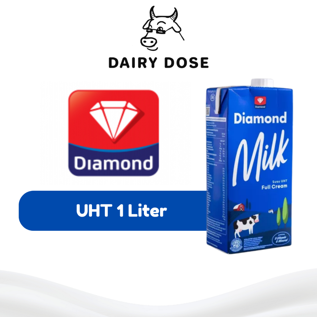 Jual Diamond Susu UHT Full Cream (1 Liter) | Shopee Indonesia