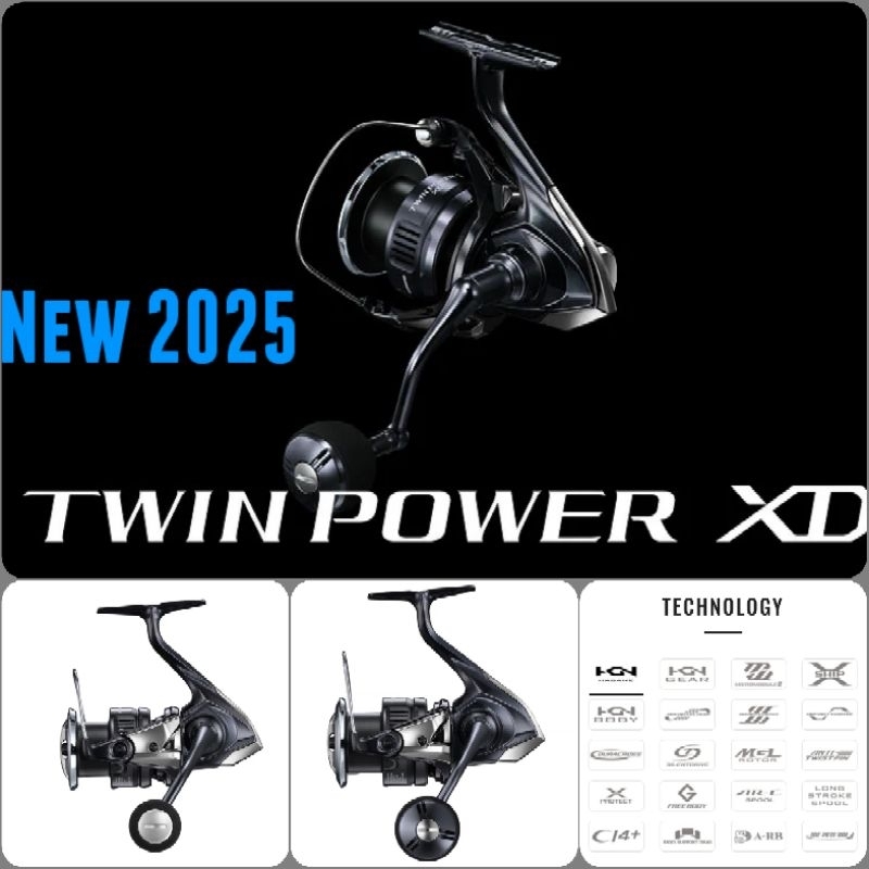 Jual 2025 REEL SHIMANO TWIN POWER XD 3000 4000 5000 TWINPOWER | Shopee Indonesia