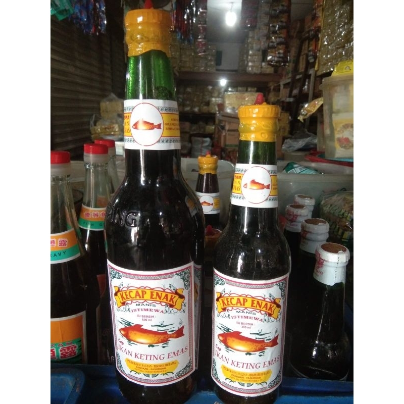 Jual kecap manis cap ikan keting (kecil) | Shopee Indonesia