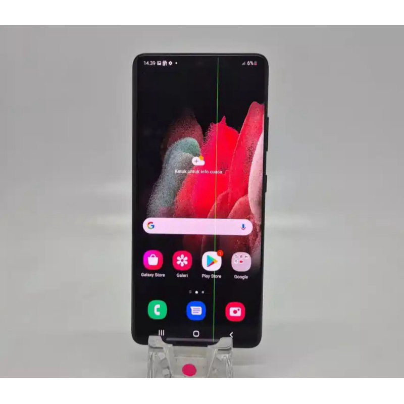 Jual SAMSUNG S21 ultra RAM 16GB ROM 512 GB MINUS DOT LINE UNIT ONLY ...