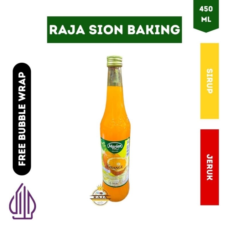 Jual Sirup Marjan Squash Orange 450ml | Shopee Indonesia