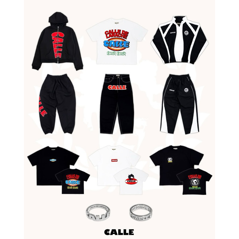 Jual Calle De Larache x SNSB/Ti Syats/Zip Hoodie/Jersey/Denim/Tracktop ...