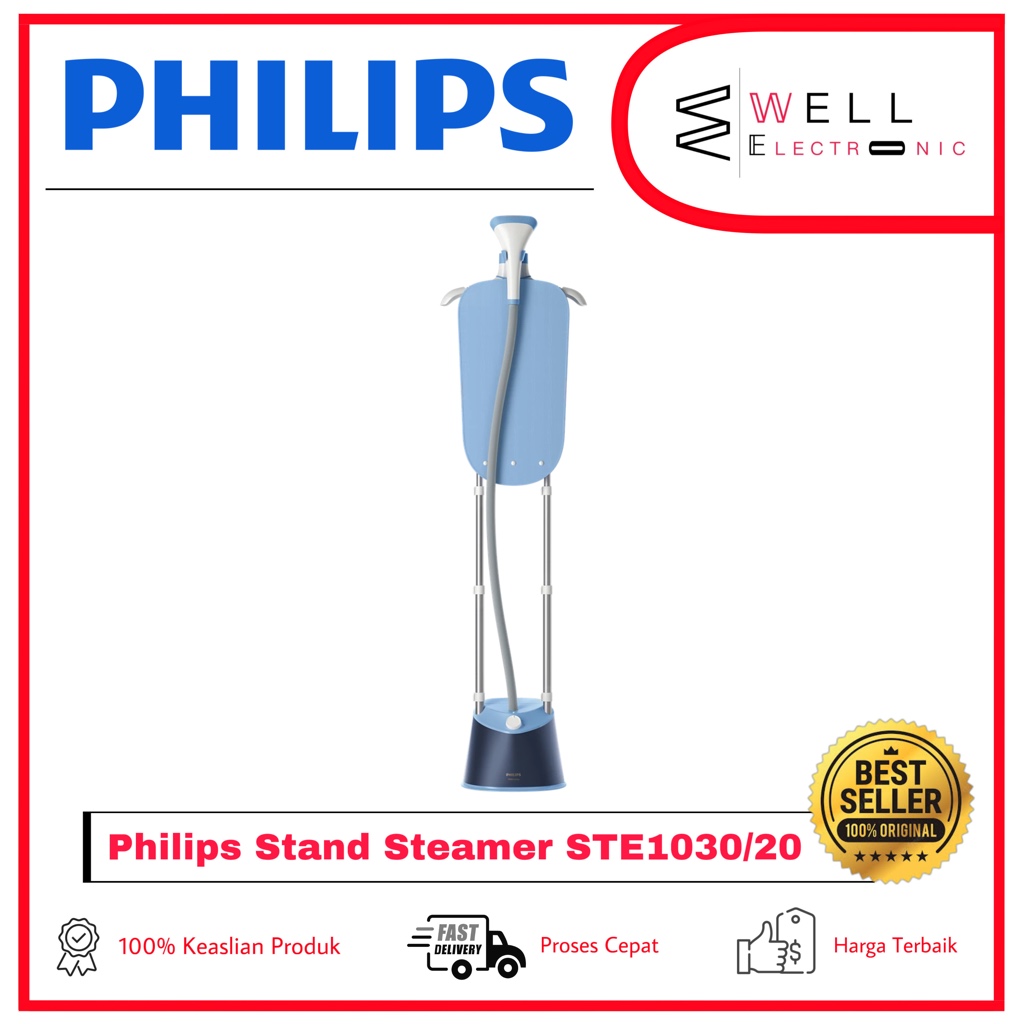 Jual Philips Garment Stand Steamer Pakaian STE1030/20 STE 1030 Setrika ...