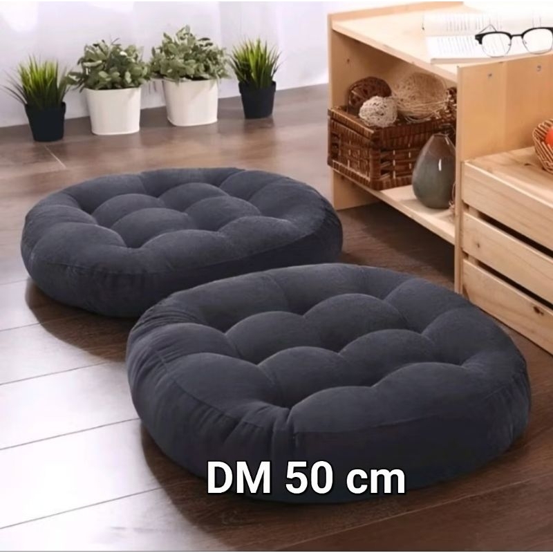 Jual BANTAL ALAS DUDUK BULAT BESAR [[ DM 50 CM ]] BULAT BESAR | Shopee ...