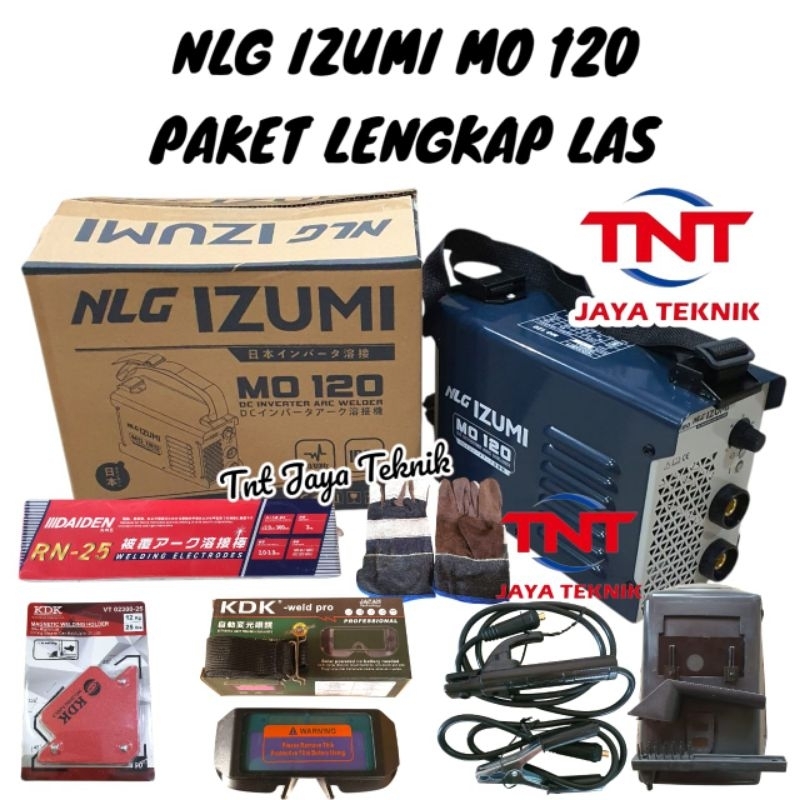 Jual MESIN LAS IZUMI MO 120 / TRAVO LAS INVERTER IZUMI MMA 120 / IZUMI 120 | Shopee Indonesia