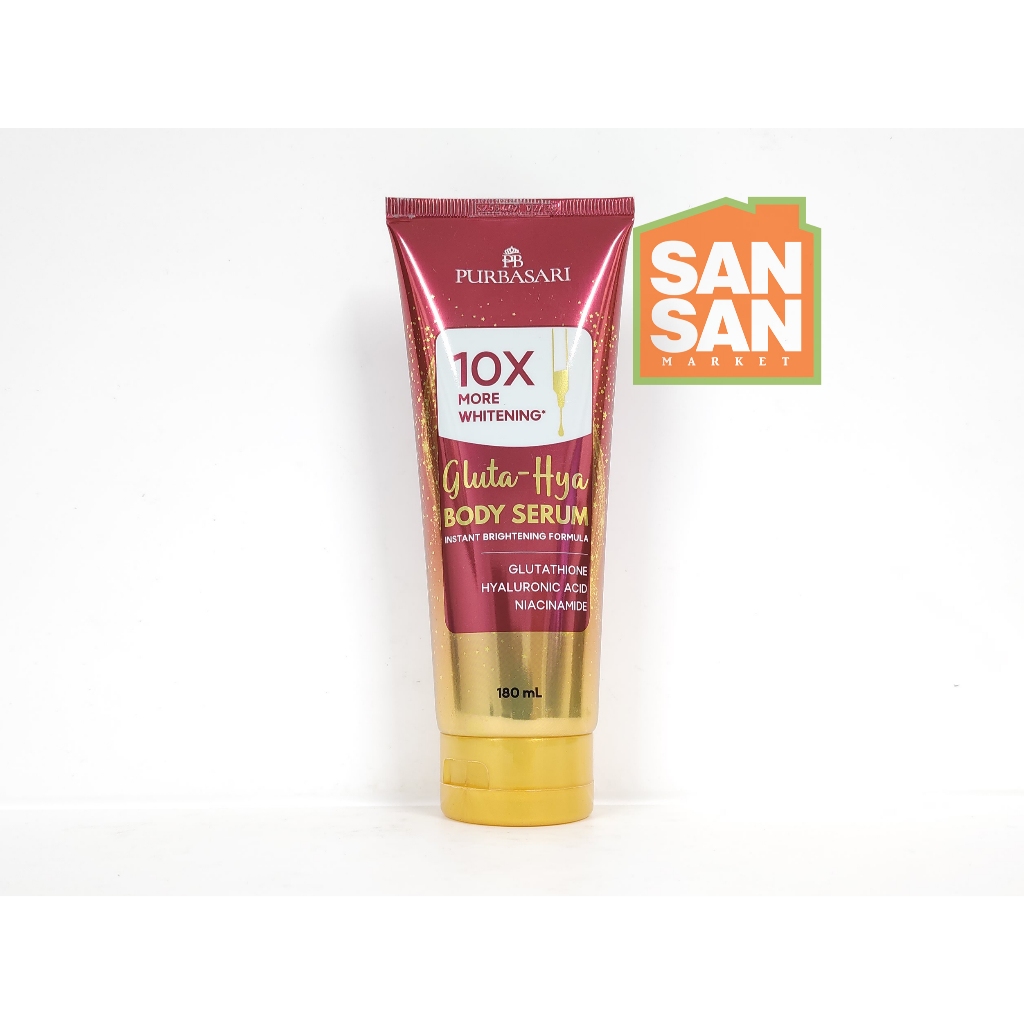 Jual PURBASARI Body Serum Gluta Hya 180 ml | Shopee Indonesia