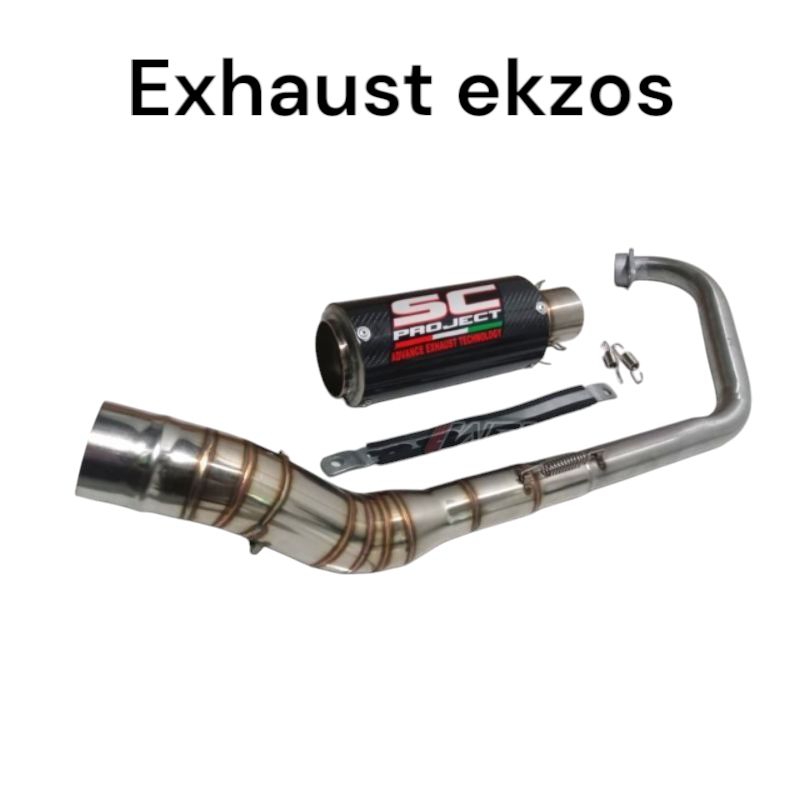 Jual Sc project Carbon exhaust YZF-R15 V3/V4, MT15, R15M, R15MT ...