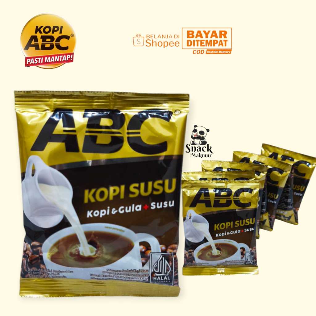 Jual KOPI ABC SUSU KOPI GULA + SUSU HARGA 1 RENCENG 10 PCS | Shopee Indonesia
