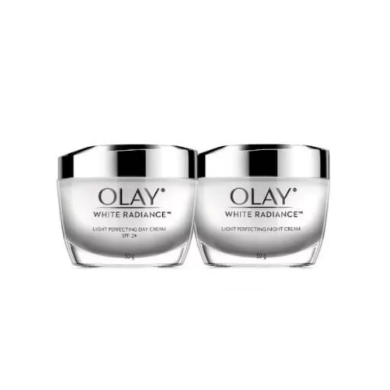 Jual Olay Luminous Light Perfecting Day Cream 50g + Night Cream 50g SET ...