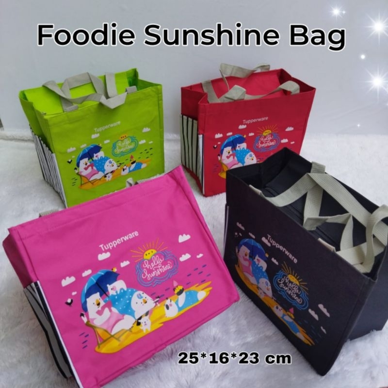 Jual Tupperware Tas bekal Hello Sunshine ( Zipper bunga es) | Shopee ...