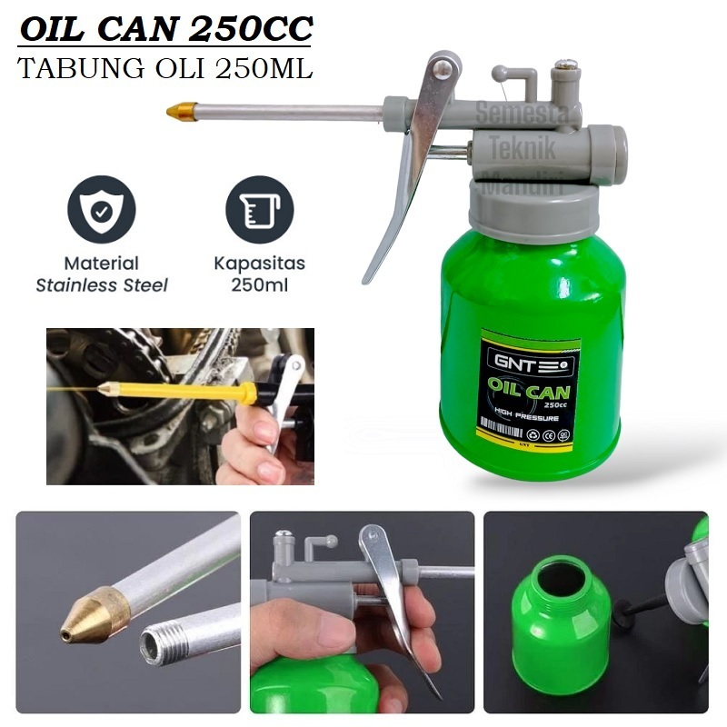 Jual SP4 Tabung Semprot Oli Pelumas Oil Can High Preasure Isi 250cc ...