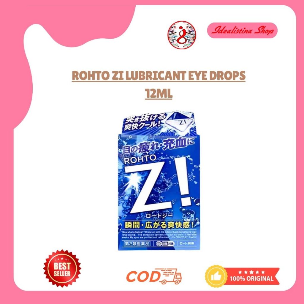 Jual ROHTO Z! LUBRICANT EYE DROPS 12ML | Shopee Indonesia
