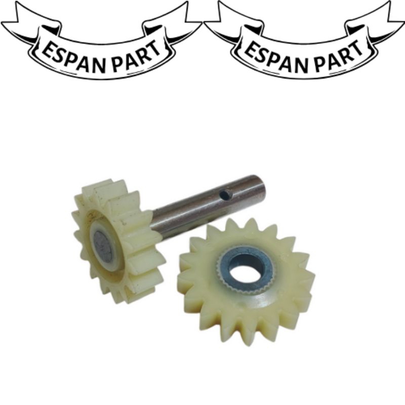 Jual Gigi pompa oli gear gir oil pump set yamaha r25 r 25 mt 25 1WD-E3341-00 asli ori original ...