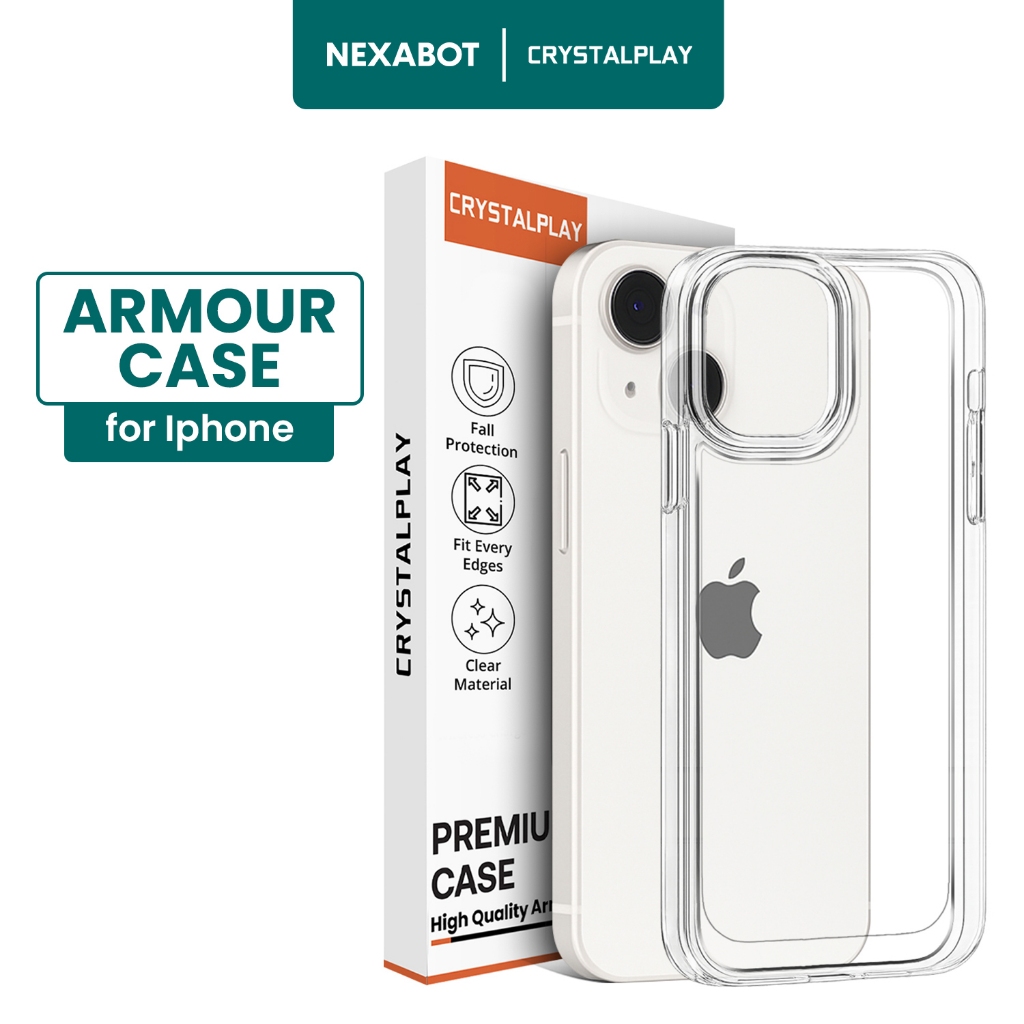 Jual Nexabot ARMOUR MILITARY Case Akrilik Bening Case Bening Anti ...
