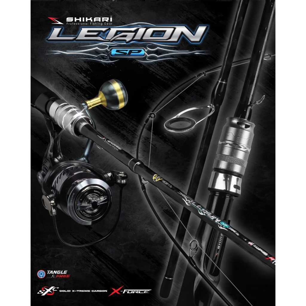 Jual Joran Spinning Carbon Solid Murah SHIKARI BLACKVUE / LEGION ...