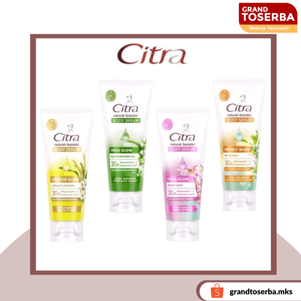 Jual CITRA NATURAL-BOOSTER BODY SERUM 180ML | Shopee Indonesia