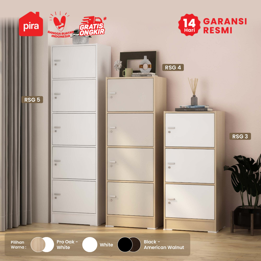 Jual Pira Metropolis OX - Aruna RSG 3 4 5 Rak Serbaguna / Rak Susun 5 ...