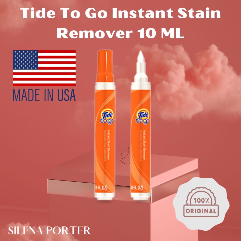 Jual Tide To Go Liquid Instant Stain Remover Pen 10 ml Tide Pen ...