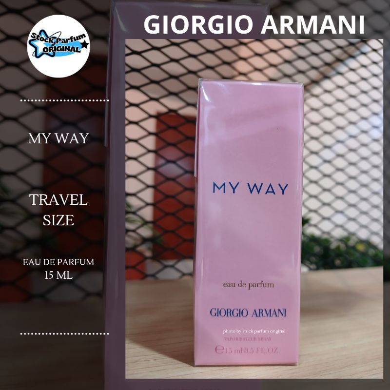 Jual GIORGIO ARMANI MY WAY EDP 15ML TRAVEL SIZE | Shopee Indonesia