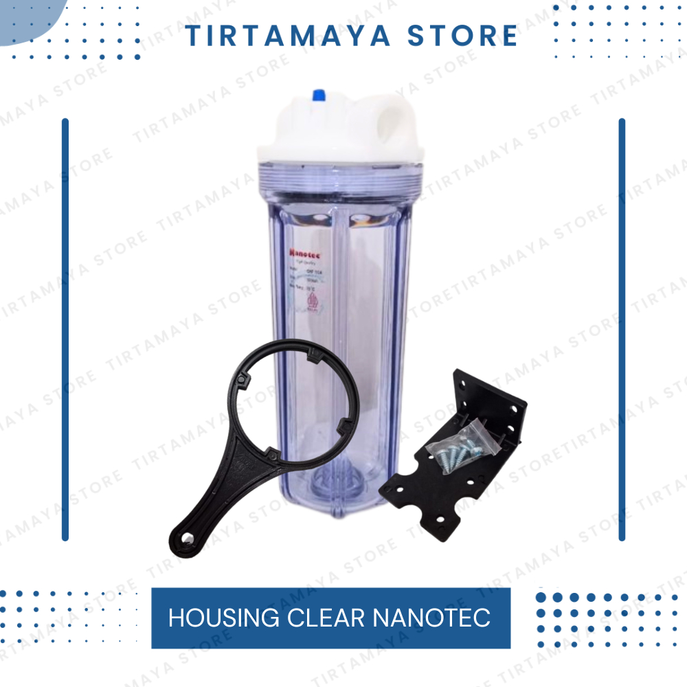 Jual Tabung Filter Air Nanotec Housing Filter Air 10 Inch Drat 3/4 ...