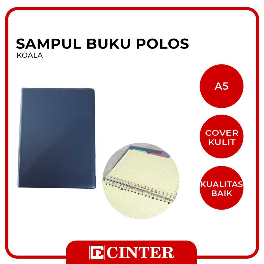 Jual KOALA - BINDER BUKU CATATAN / BINDER NOTE UKURAN A5 BN-A5 | Shopee ...