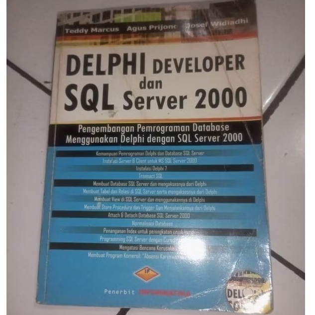 Jual DELPHI DAN DEVELOPER SQL SERVER 2000 | Shopee Indonesia