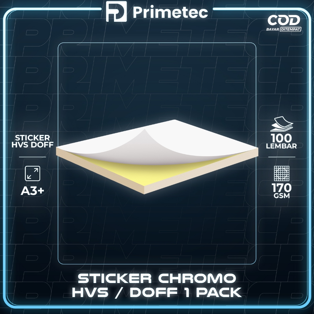 Jual Sticker Chromo Glossy / Doff A3+ Isi 100 Lembar & 300 Lembar ...