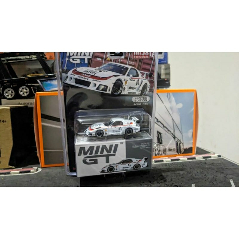 Jual Diecast Mini GT Mazda RX7 RX 7 Super Silhouette #41 Numero Rrserve ...