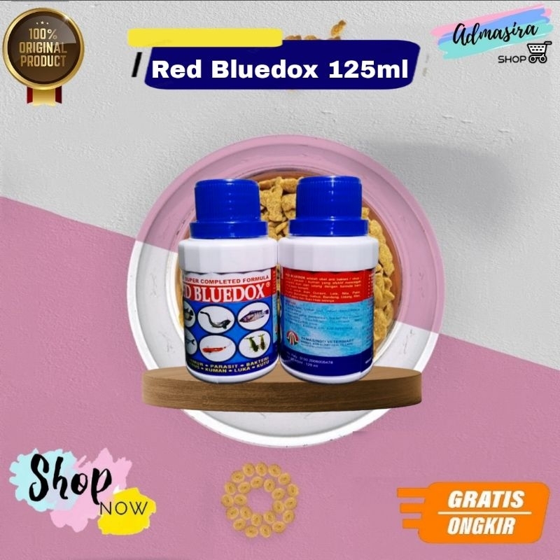 Jual RED BLUEDOX 250ml 500ml 125ml Obat ikan anti jamur bakteri dan ...