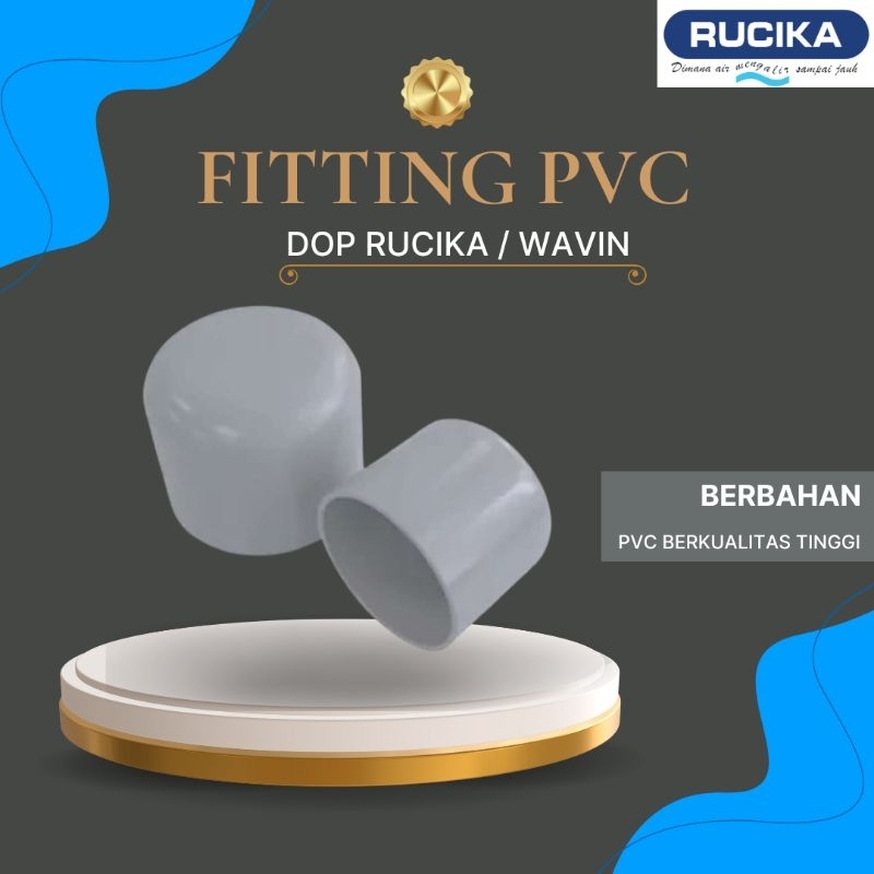 Jual Dop Rucika Aw / Cap 1/2 - 3/4 - 1 Inch | Shopee Indonesia