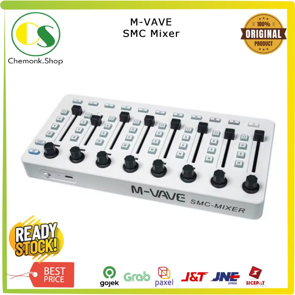 Jual MVAVE M-Vave SMC Mixer Wireless MIDI Controller Mixing Console 8 Encoder | Shopee Indonesia