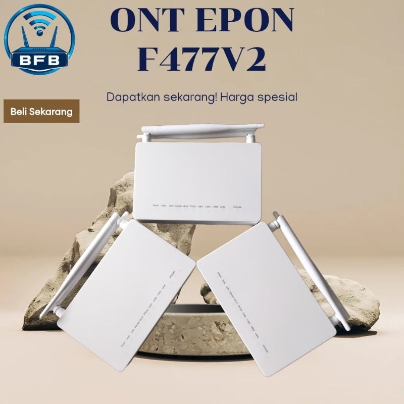 Jual Modem Router ZTE F477 V2 Epon | Shopee Indonesia