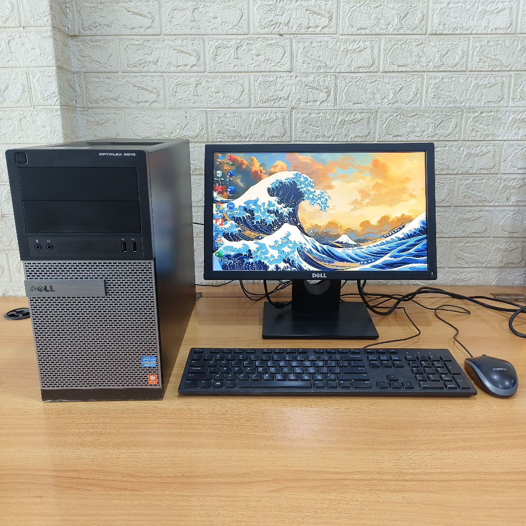 Jual Fullset Komputer Dell Optiplex 3010 DT Core i3 Gen 3 RAM 8GB 4GB SSD 512GB 256GB 128GB PC ...