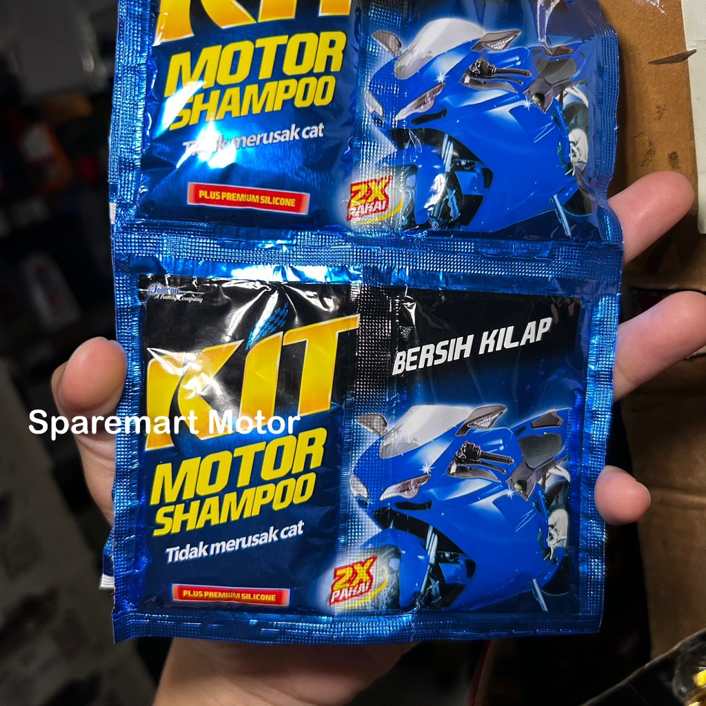 Jual KIT Motor Shampoo Sachet @15ml (2 sachet) | Shopee Indonesia