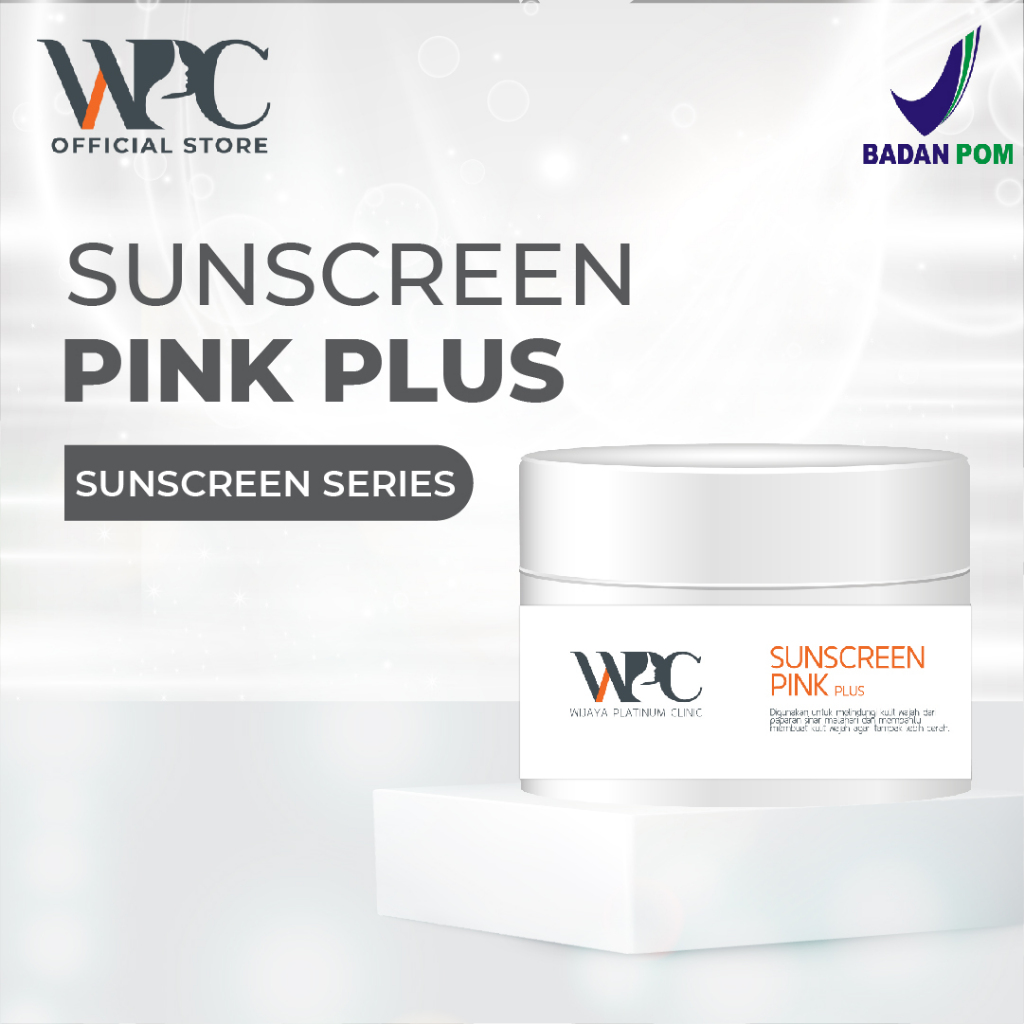 Jual Wijaya Platinum Sunscreen Pink PLUS | Shopee Indonesia