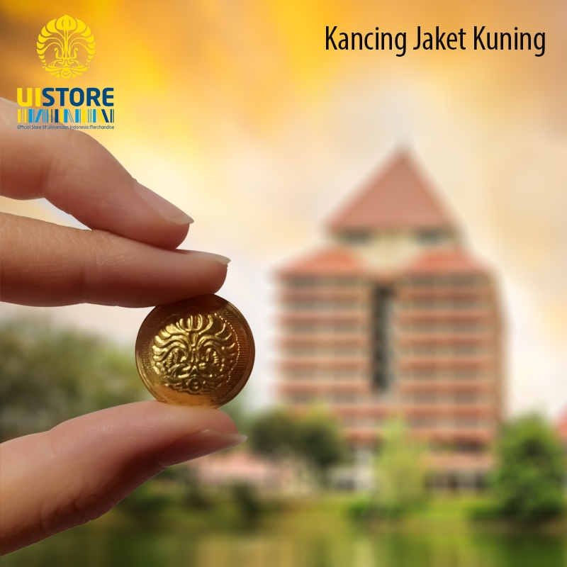 Jual UI STORE | Kancing Jakun (Jaket Kuning) UI | Official Merchandise ...
