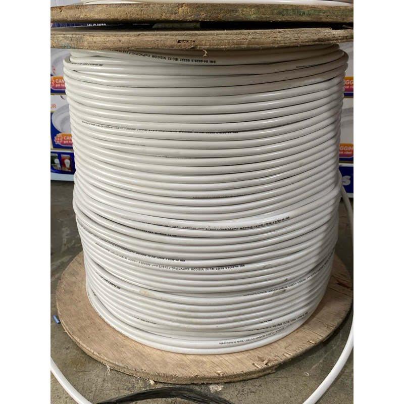 Jual KABEL LISTRIK NYMHY 2x0,75 visicom ecer/ permeter | Shopee Indonesia