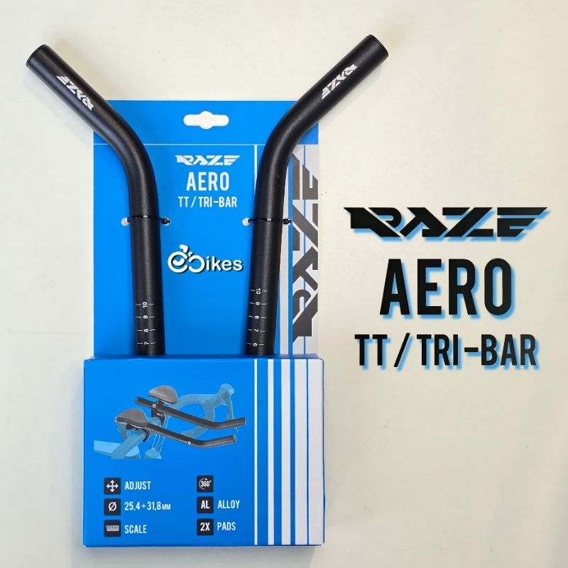 Jual Stang TT Sepeda Balap Triathlon RAZE Aero Tri-Bar | Shopee Indonesia