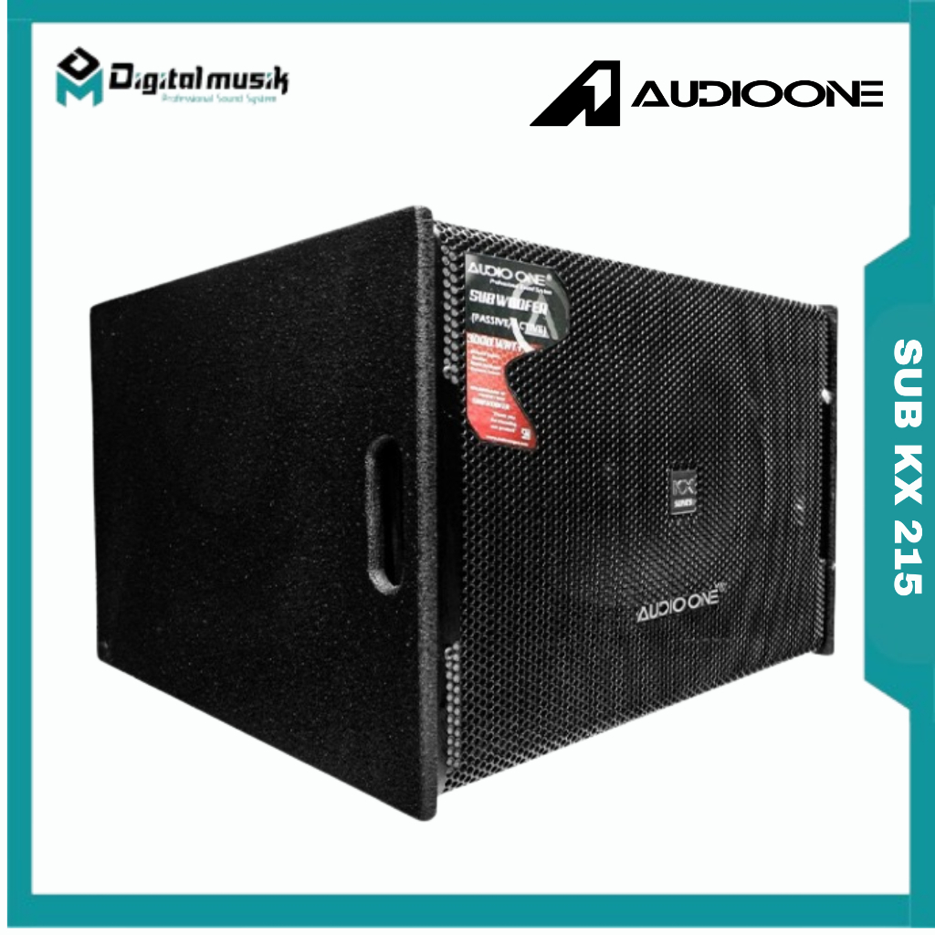 Jual AUDIO ONE Subwoofer Active Passive Fullbass Ukuran 15 Inch KX 215 ...