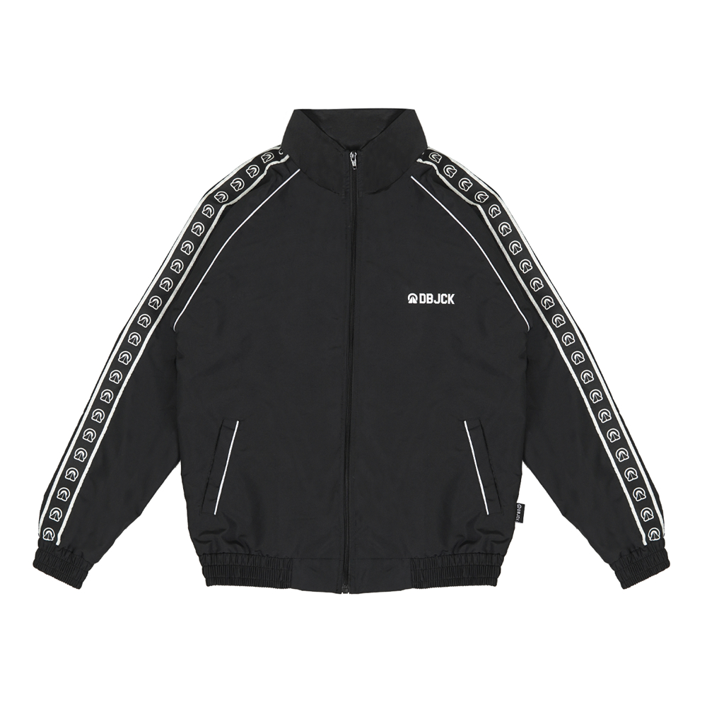 Jual Dobujack Tracktop Jacket Graf Black | Shopee Indonesia