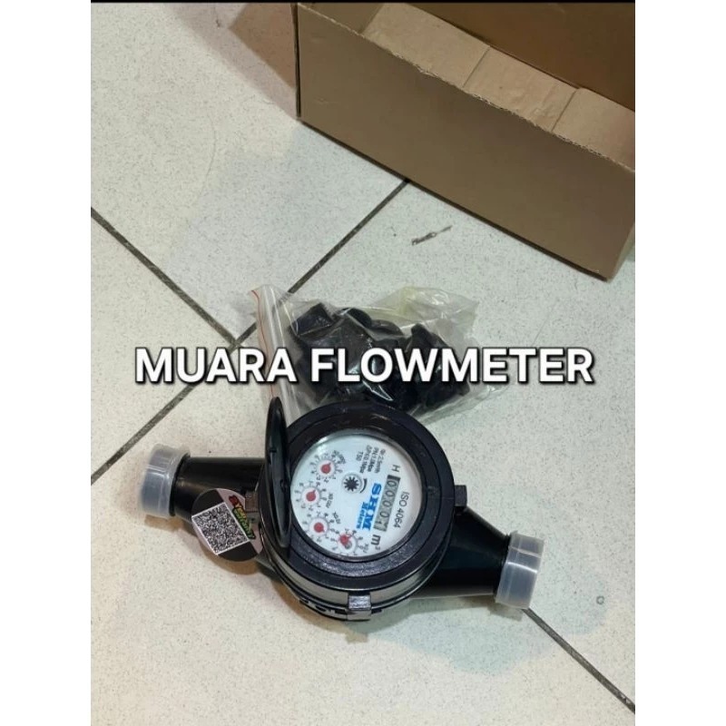 Jual Flowmeter shm 1/2 inch dn 15 mm multi jet abs flowmeter - water ...