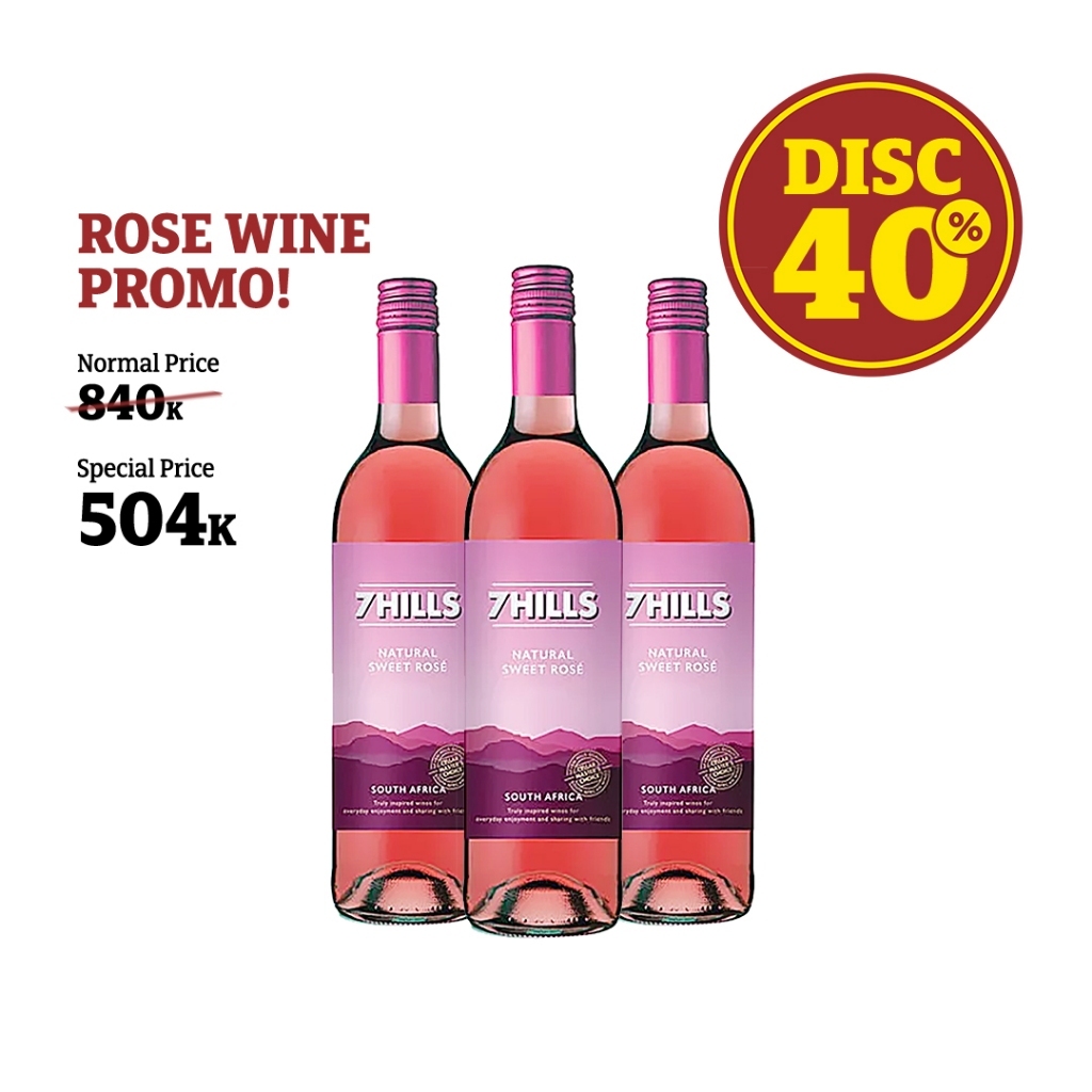 Jual Van Loveren 7 Hills Sweet Rose 750ml | Shopee Indonesia